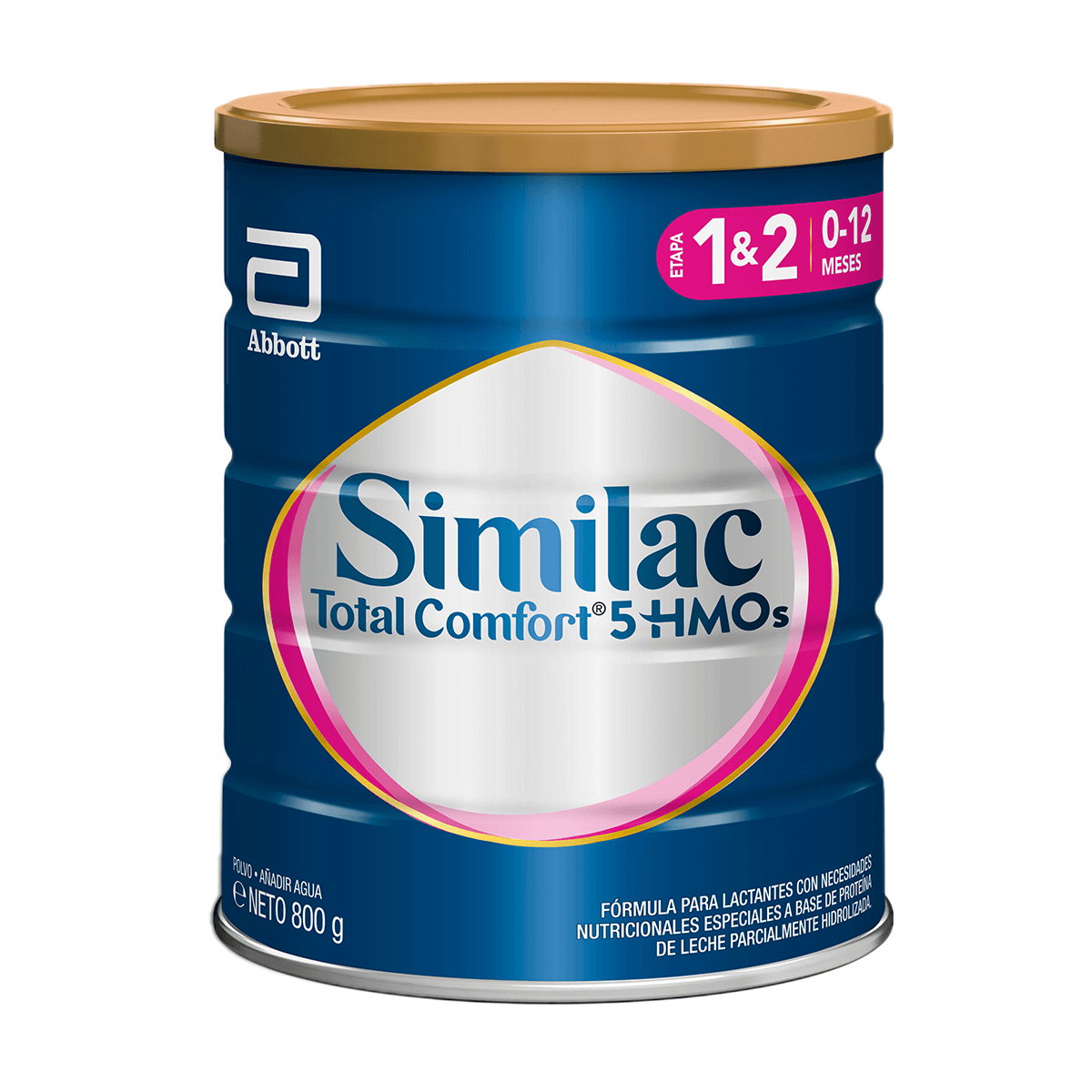 SIMILAC TOTAL CONFORT 1 y 2 POLVO 800 GRS