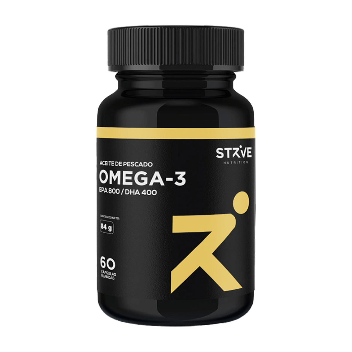 OMEGA 3 800 EPA 400 DHA 60 CAPS, STRIVE – All Nutrition