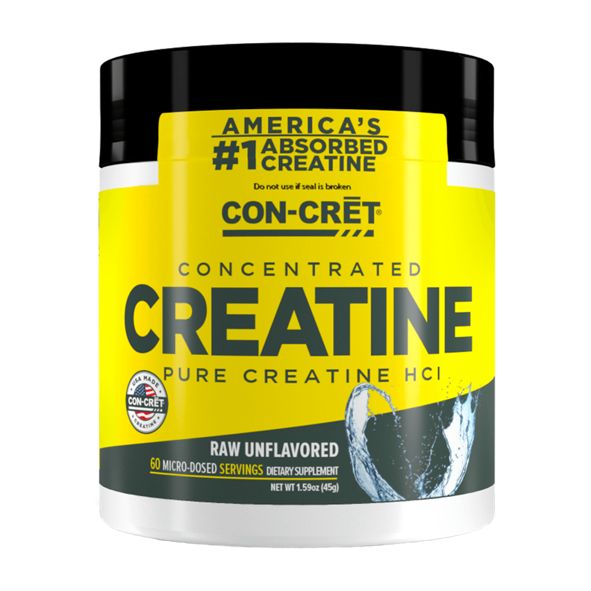 CON CRET CREATINE HCI 60 SERV, PS – All Nutrition