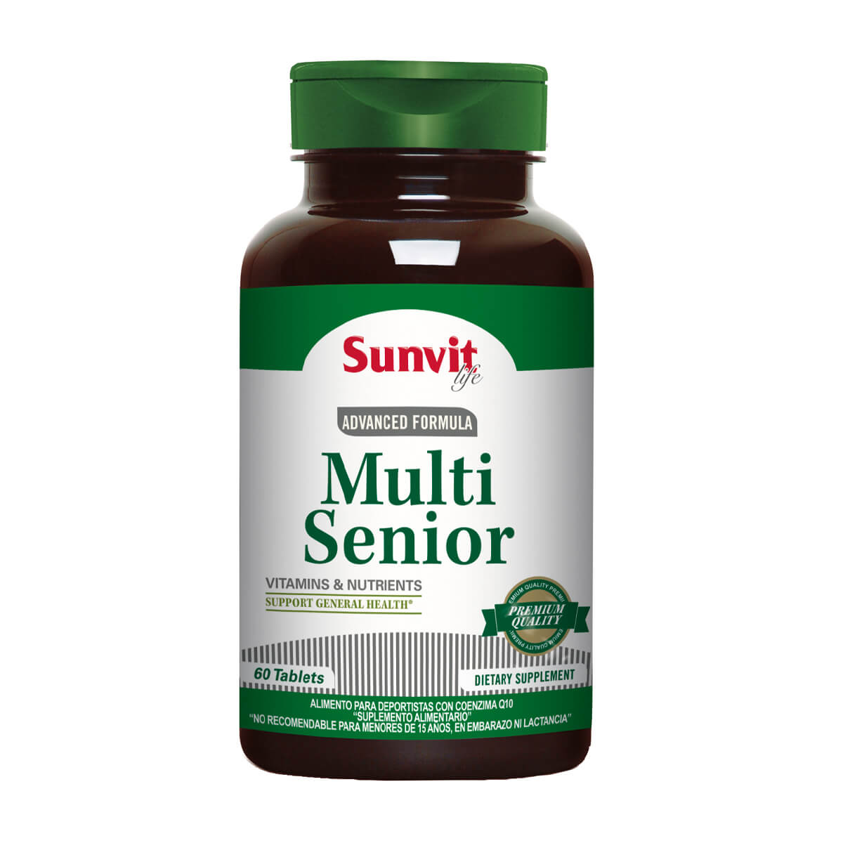 Multi Senior, Multivitamínico (60 tabs) – All Nutrition