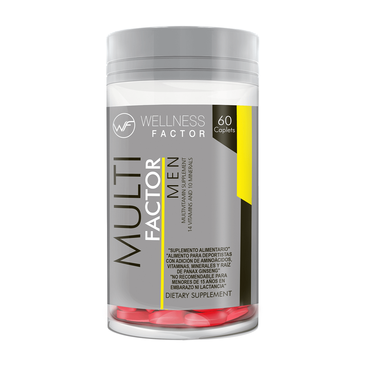 Multi Factor Men - Wellness (60 caps) | Allnutrition.cl – All Nutrition